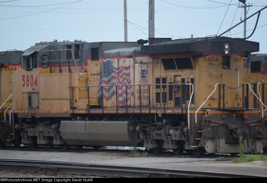 UP Engine 5804, Des Moines IA